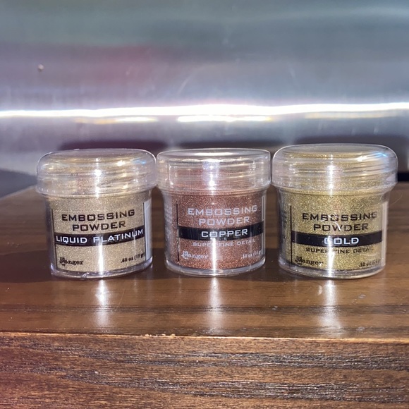 Ranger | Office | Nip 3 Pack Ranger Embossing Powder Liquid ...